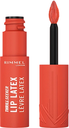 RIMMEL LONDON
THRILL SEEKER LIP LATEX tečni karmin- 200 So Peachy, 1 kom