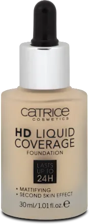 CATRICE
HD Liquid Coverage tečni puder – 20 Rose Beige, 1 kom