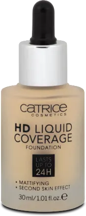 CATRICE
HD Liquid Coverage tečni puder – 40 Warm Beige, 1 kom