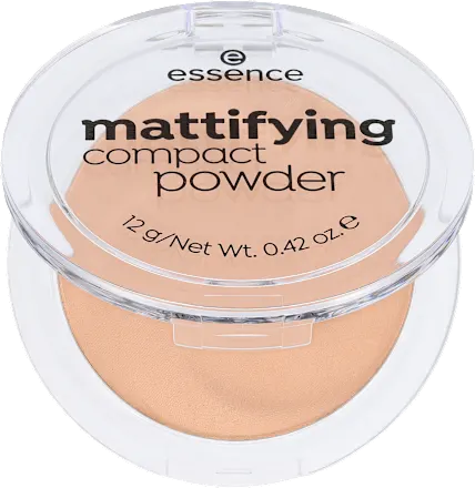 essence
mattifying kompaktni puder – 02 Soft Beige, 1 kom
