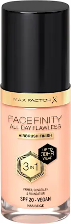 MAX FACTOR
FACE FINITY ALL DAY FLAWLESS 3IN1 tečni puder - N55 Beige, SPF20, 30 ml