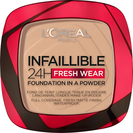 L'ORÉAL PARiS
INFAILLIBLE 24H FRESH WEAR kompaktni puder – 130 Neutral, 9 g