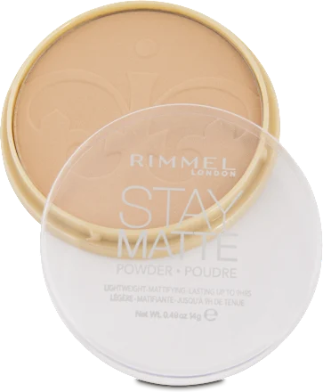 RIMMEL LONDON
Puder u kamenu, STAY MATTE- 004 Sandstorm, 14 g
