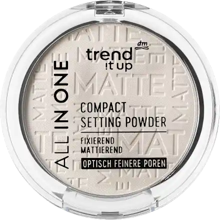 trend !t up
ALL IN ONE - kompaktni puder, 8 g