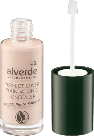 alverde NATURKOSMETIK
Tečni puder i korektor Perfect Cover - 05 Porcelain, 1 kom