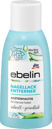 ebelin
Odstranjivač laka za nokte sa acetonom – aloe vera, 125 ml