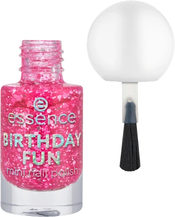 essence
BIRTHDAY FUN mini lak za nokte 05, 5 ml