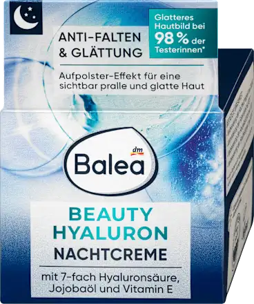Balea
Beauty Hyaluron noćna krema za lice protiv bora, 50 ml