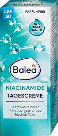 Balea
NIACINAMIDE dnevna krema za lice - niacinamid, SPF30, 50 ml