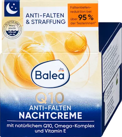 Balea
Q10 noćna krema protiv bora, 50 ml