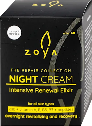 ZOYA
THE REPAIR COLLECTION noćna krema za lice Intensive Renewal Elixir, 50 ml