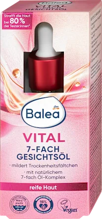 Balea
VITAL 7-struko ulje za lice, 30 ml