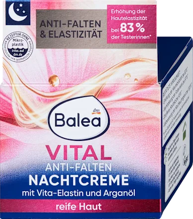 Balea
Vital regenerativna noćna krema za zrelu kožu, 50 ml