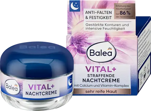 Balea
VITAL+ noćna krema za lice, 50 ml