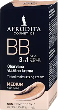AFRODITA
BB 3u1 tonirana krema za lice – Medium, 30 ml