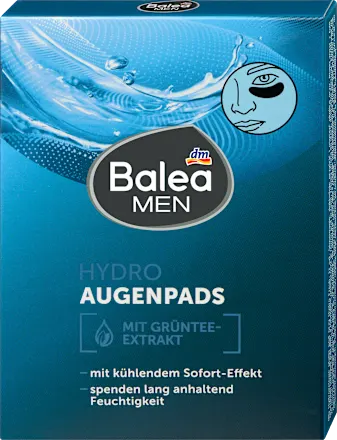 Balea MEN
Hydro jastučići za oči (6 pari), 12 kom