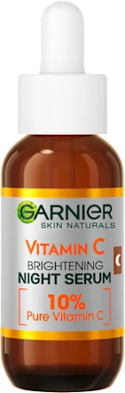 GARNIER SKIN NATURALS
VITAMIN C BRIGHTENING noćni serum za lice, 30 ml