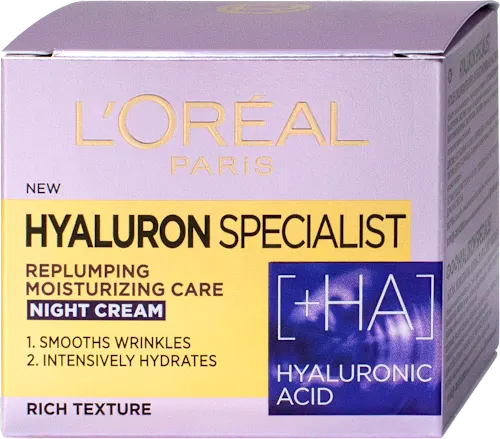 L'ORÉAL PARiS
Hyaluron Specialist - noćna krema za lice, 50 mm