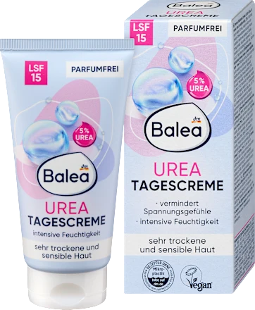 Balea
UREA dnevna krema za lice, SPF 15, 50 ml