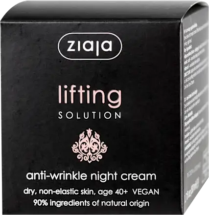 ziaja
lifting SOLUTION noćna krema za lice, 50 ml