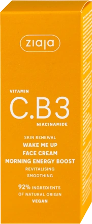 ziaja
WAKE ME UP VITAMIN C.B3 NIACINAMIDE dnevna krema za lice, 50 ml