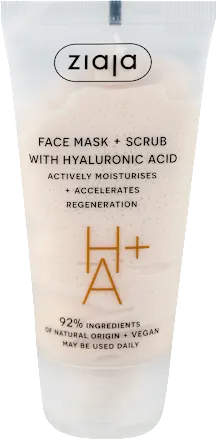 ziaja
HYALURONIC ACID maska i piling za lice, 55 ml