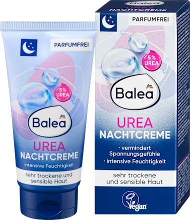 Balea
Noćna krema sa ureom za suvu i osetljivu kožu, 50 ml