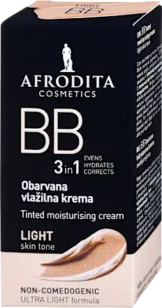 AFRODITA
BB 3u1 tonirana krema za lice – Light, 30 ml