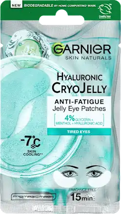 GARNIER SKIN NATURALS
CRYO JELLY maska za predeo oko očiju, 1 kom
