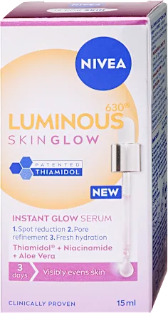 NIVEA
LUMINOUS 630 INSTANT GLOW serum za lice, 15 ml