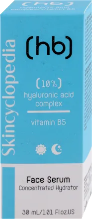Skincyclopedia
Serum za lice - 10% hijaluronska kiselina i vitamin B5, 30 ml