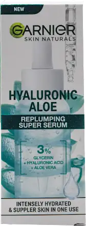 GARNIER SKIN NATURALS
Hyaluronic Aloe serum za lice, 30 ml
