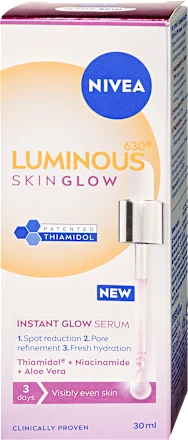NIVEA
LUMINOUS 630 INSTANT GLOW serum za lice, 30 ml