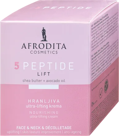 AFRODITA
5 PEPTIDE hranjiva krema za lice, 50 ml