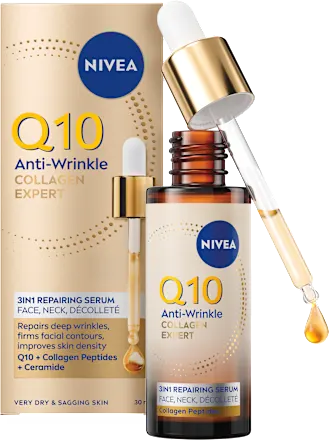 NIVEA
Q10 ANTI-WRINKLE EXPERT serum za lice, 30 ml