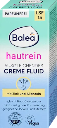Balea
Hautrein fluid krema za lice, SPF 15, 50 ml