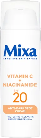 Mixa
ANTI-DARK SPOT krema za lice SPF20 - vitamin C i niacinamid, 50 ml