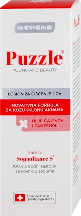 nevena Puzzle
LOSION ZA ČIŠĆENJE LICA - ulje čajevca i pantenol, 100 ml