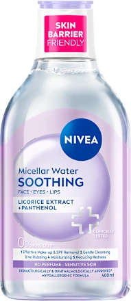 NIVEA
SOOTHING micelarna voda - za osetljivu kožu, 400 ml