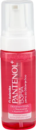 Galenika
PANTENOL+ B3HA pena za čišćenje lica, 150 ml