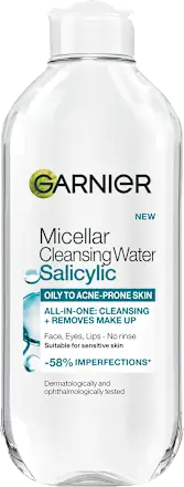 GARNIER SKIN NATURALS
SALICYLIC micelarna voda za lice, 400 ml