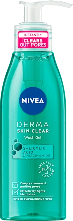 NIVEA
DERMA SKIN CLEAR - gel za čišćenje lica, 150 ml
