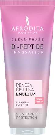 AFRODITA
CLEAN PHASE DI-PEPTIDE INNOVATION emulzija za čišćenje lica, 100 ml