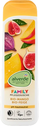 alverde NATURKOSMETIK
Gel za tuširanje Family - mango i smokva, 300 ml
