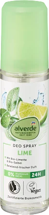 alverde NATURKOSMETIK
Dezodorans sprej - limeta i žalfija, 75 ml