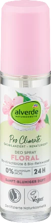 alverde NATURKOSMETIK
Pro Climate FLORAL dezodorans sprej, 75 ml