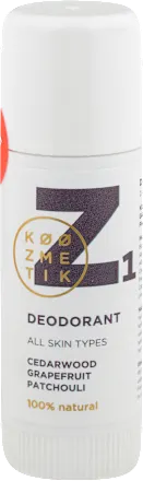 KOOZMETIK
Z1 100% prirodni dezodorans u stiku, 50 ml