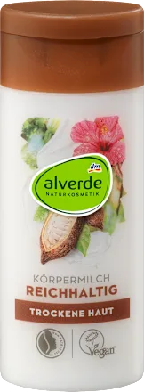 alverde NATURKOSMETIK
Mleko za telo - kakao puter, 50 ml