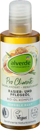 alverde NATURKOSMETIK
Pro Climate ulje za brijanje za osetljivu kožu, 100 ml