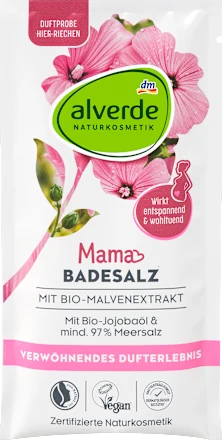alverde NATURKOSMETIK
Mama so za kupanje, 60 g